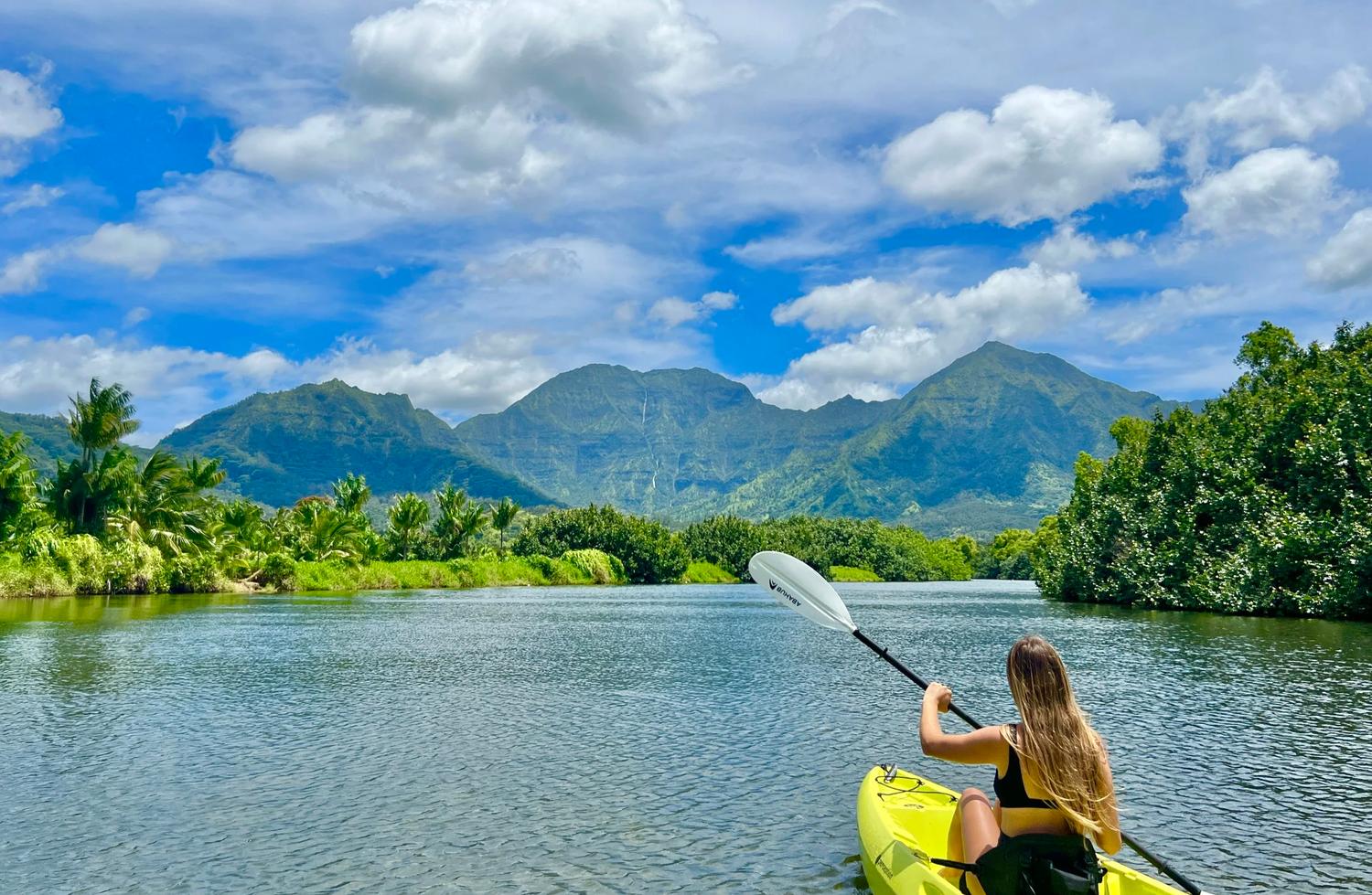 Kayaking in Kauai
