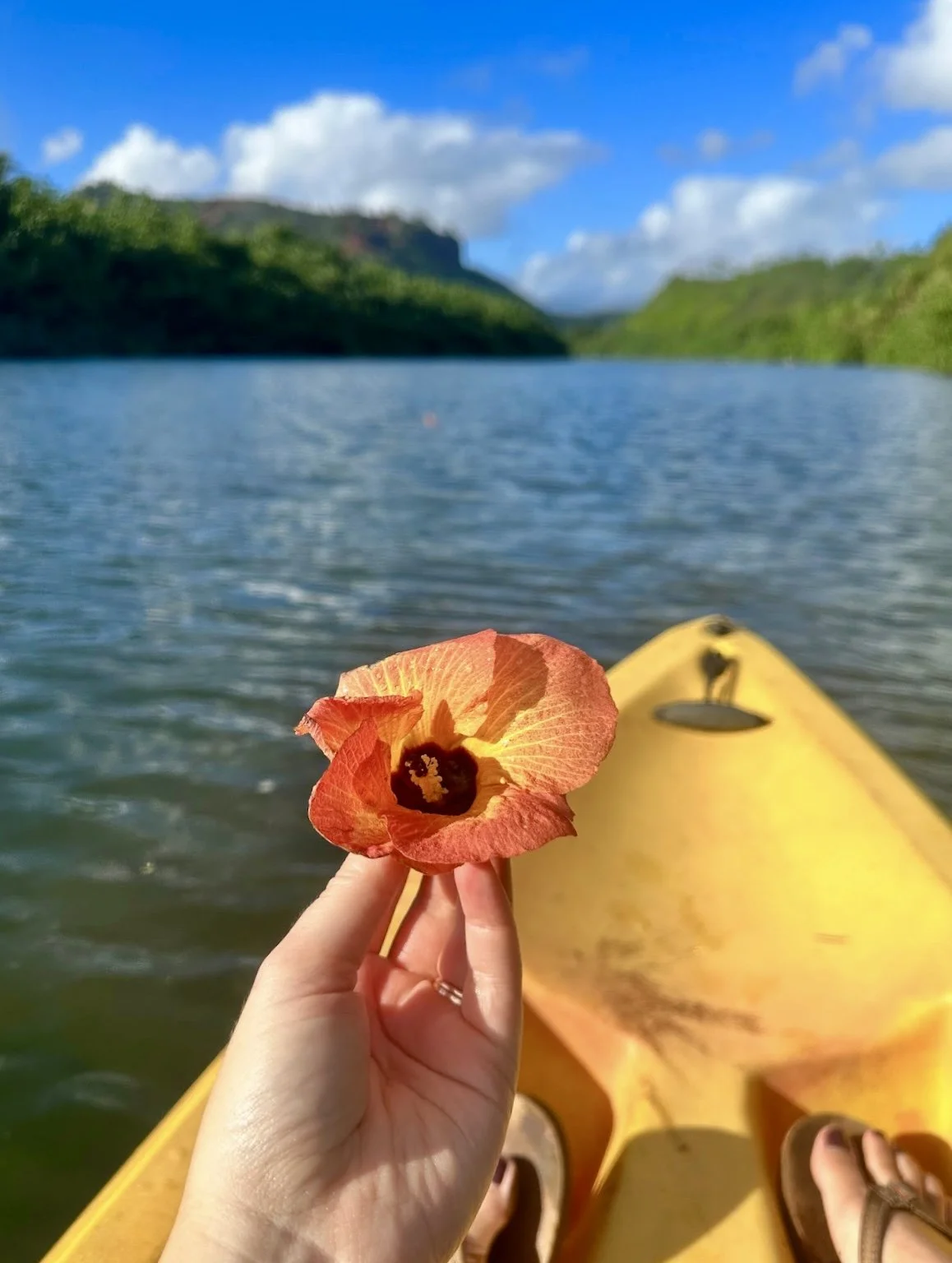 Kayaking in Kauai