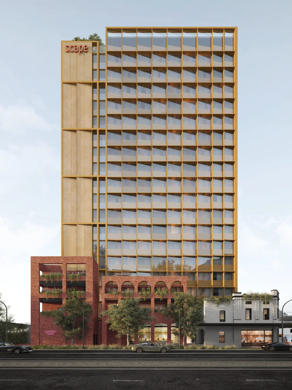 Scape Lachlan, Kensington — Austech Facades