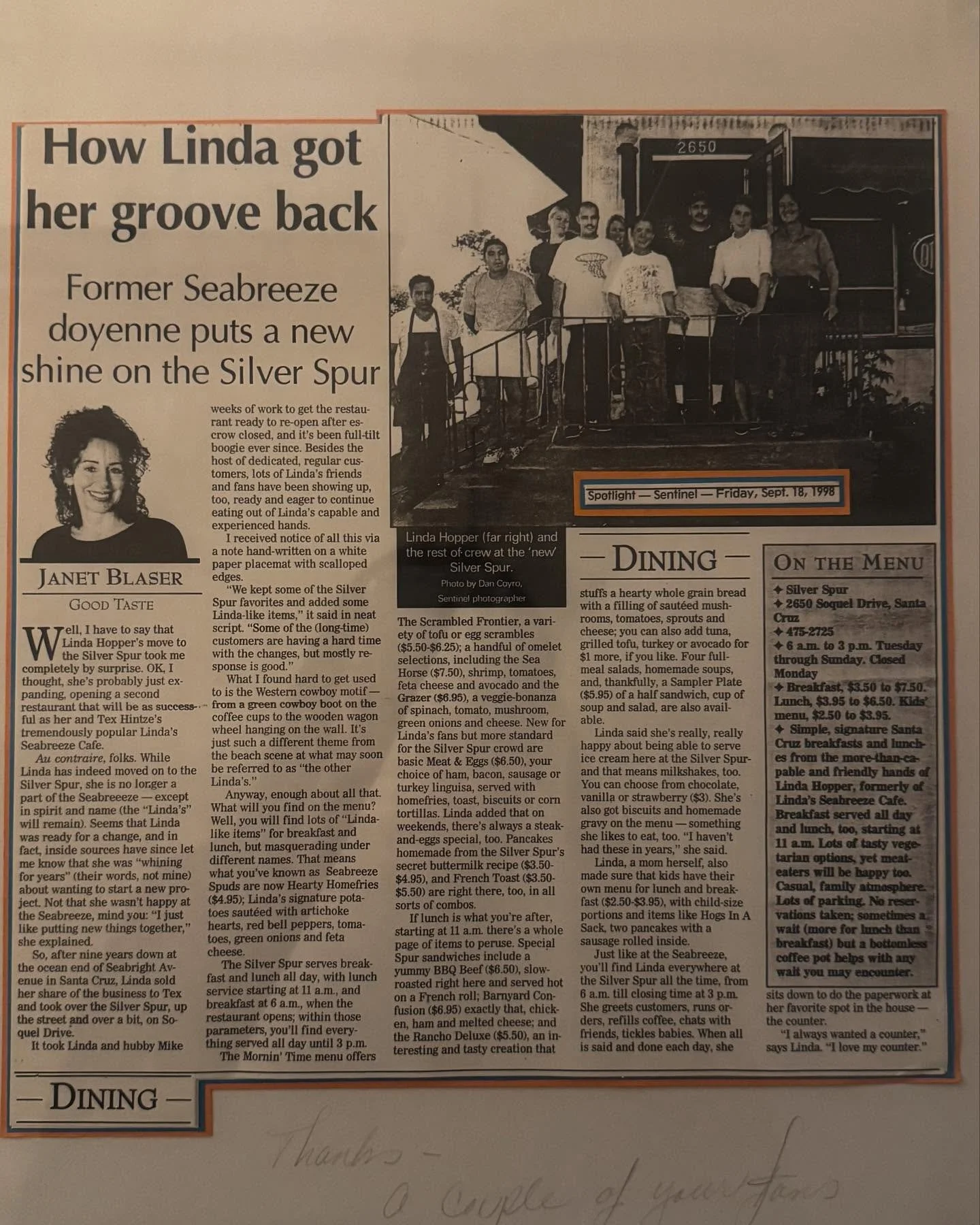 Silver Spur Restaurant