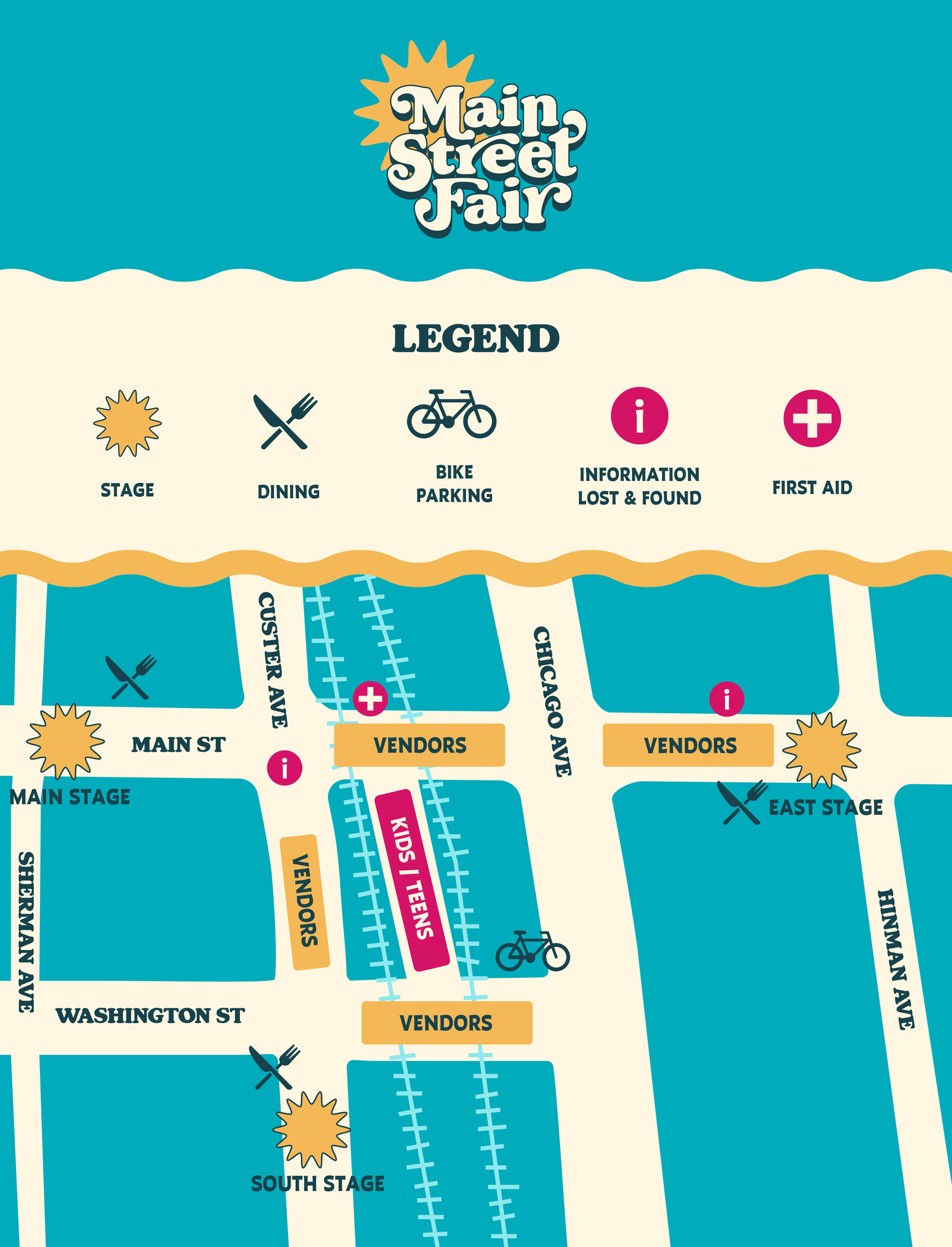 Festival Map | Main Street Fair