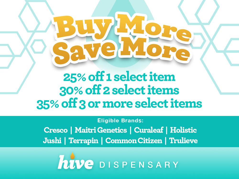Williamsport Menu — Hive Dispensary