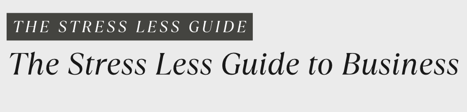 The Stress Less Guide