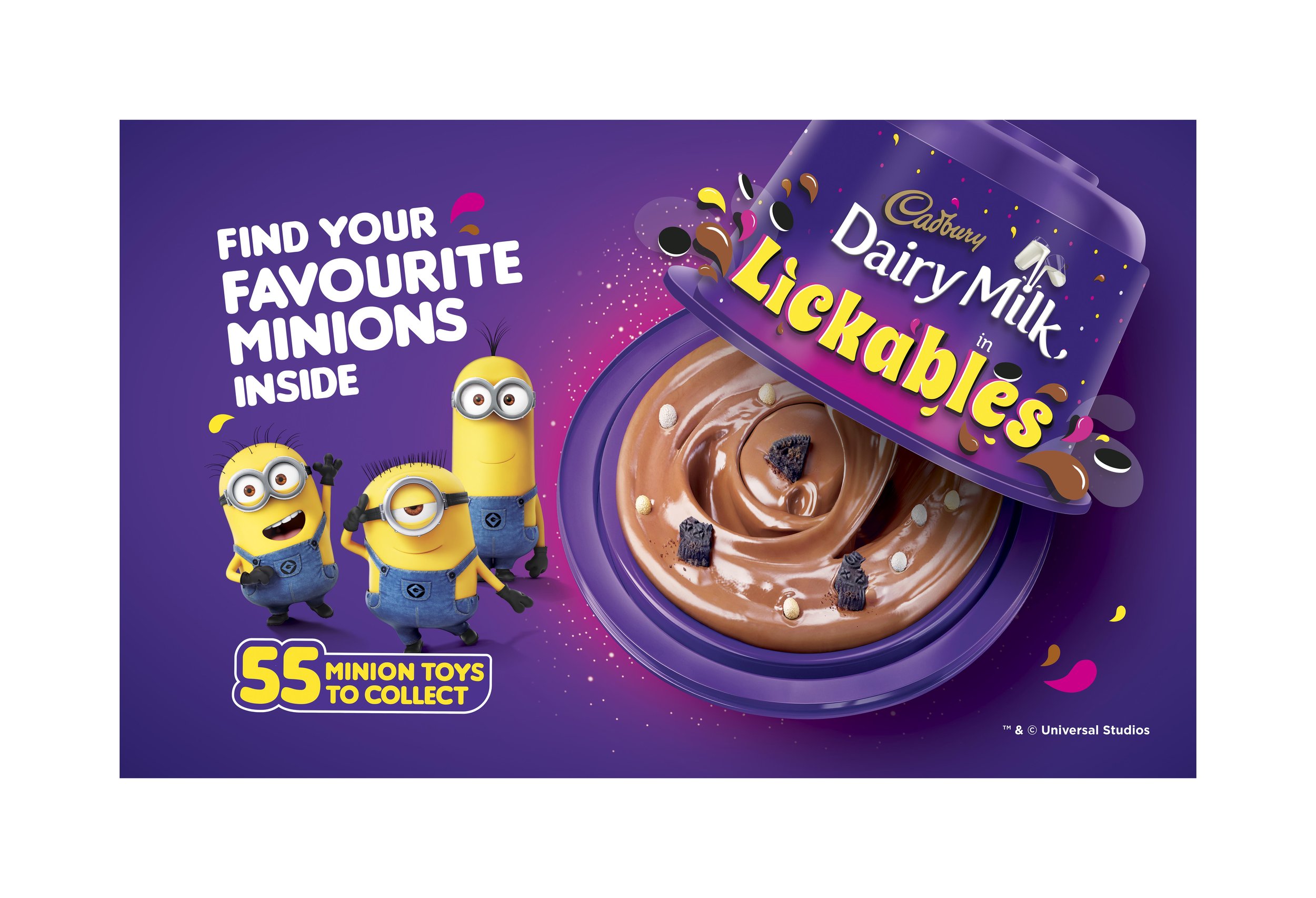 Cadbury Dairy Milk Lickables X Minions — BWO Brands