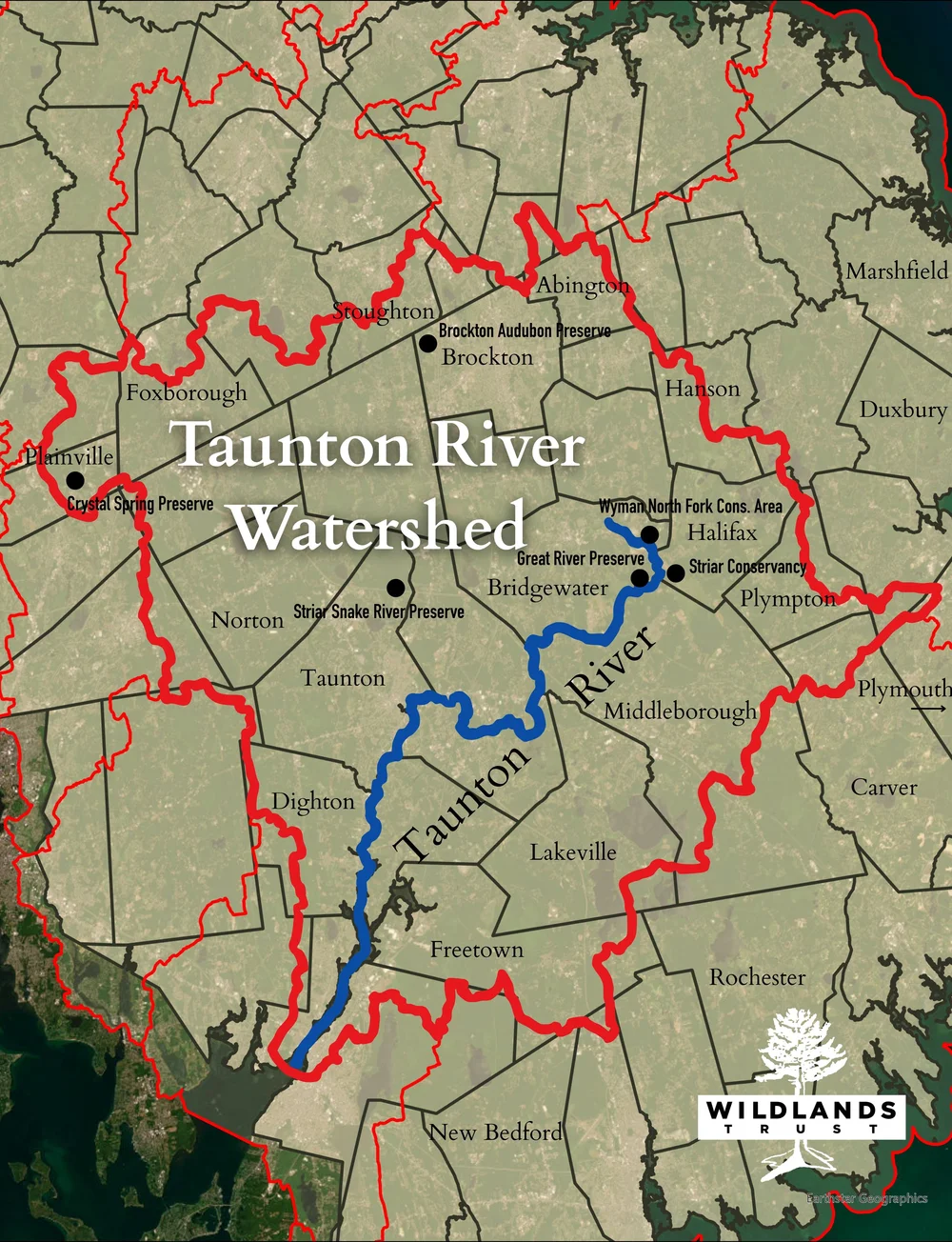 Wildlands Trust — Human History of Wildlands: The Taunton River Watershed