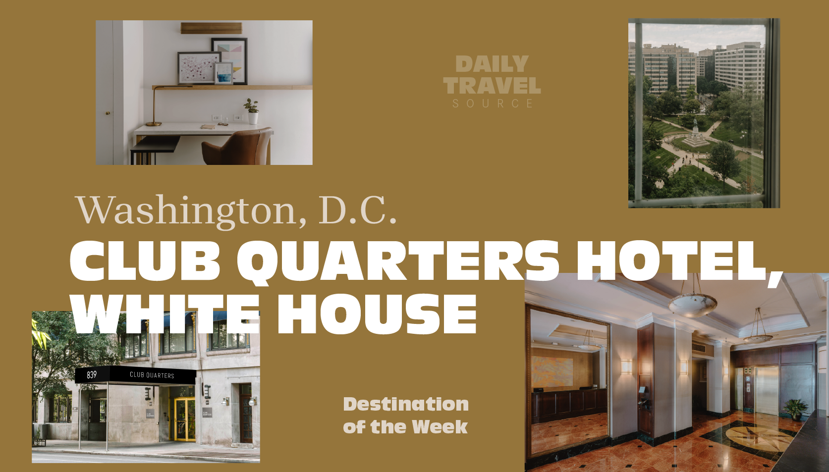 Profile: Club Quarters Hotel, White House, Washington DC — Daily Travel ...