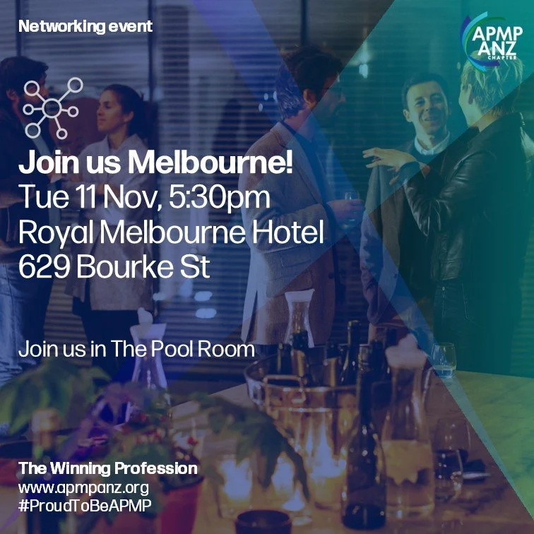 Upcoming events — APMP ANZ