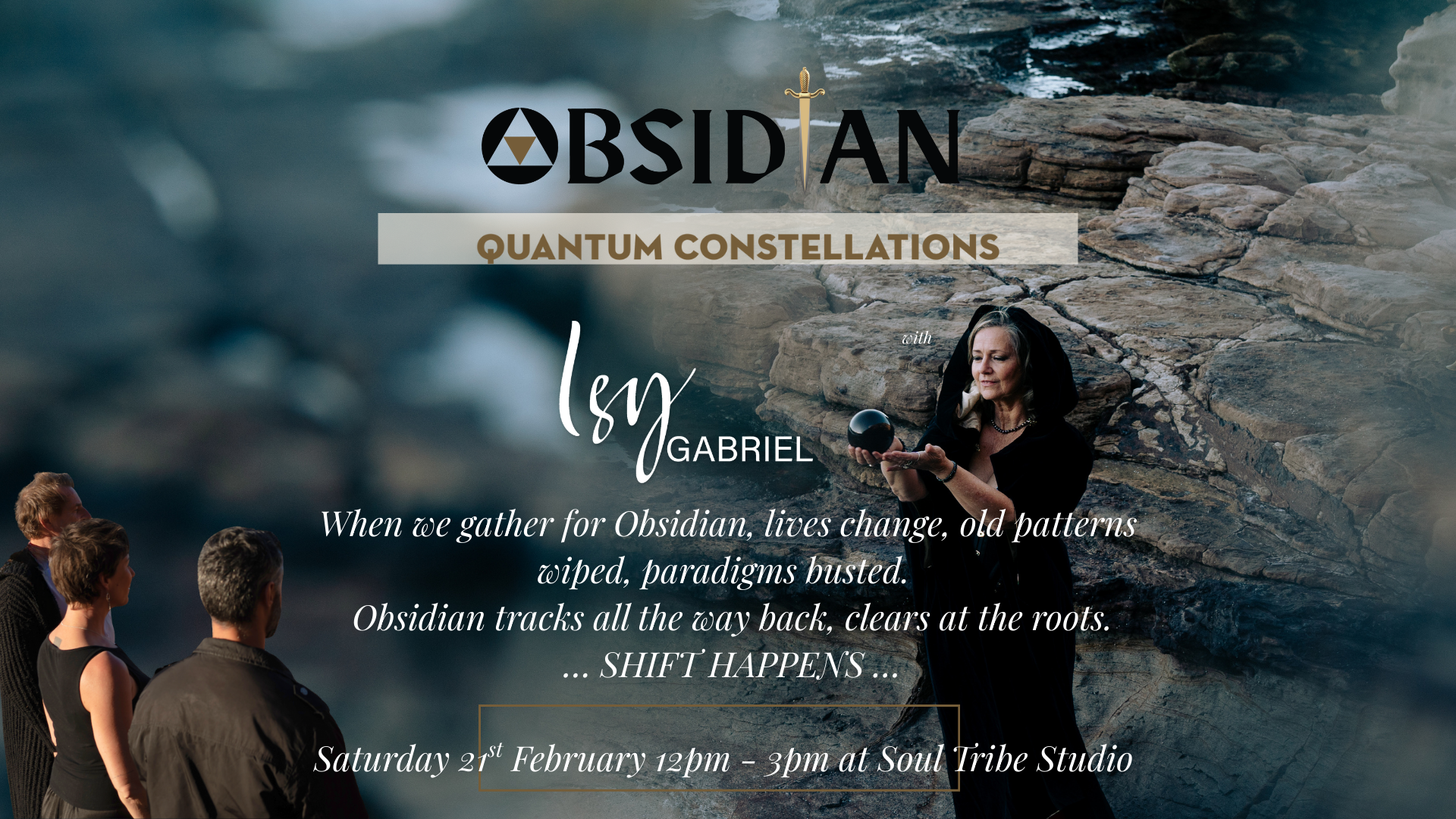Obsidian Quantum Constellations: The Resonance | Soul Tribe Studio