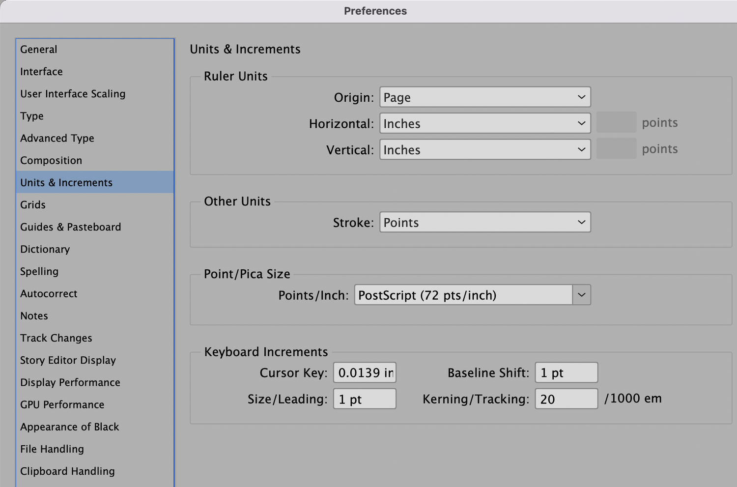 InDesign Workspaces and Preferences — Design. Develop. Teach.