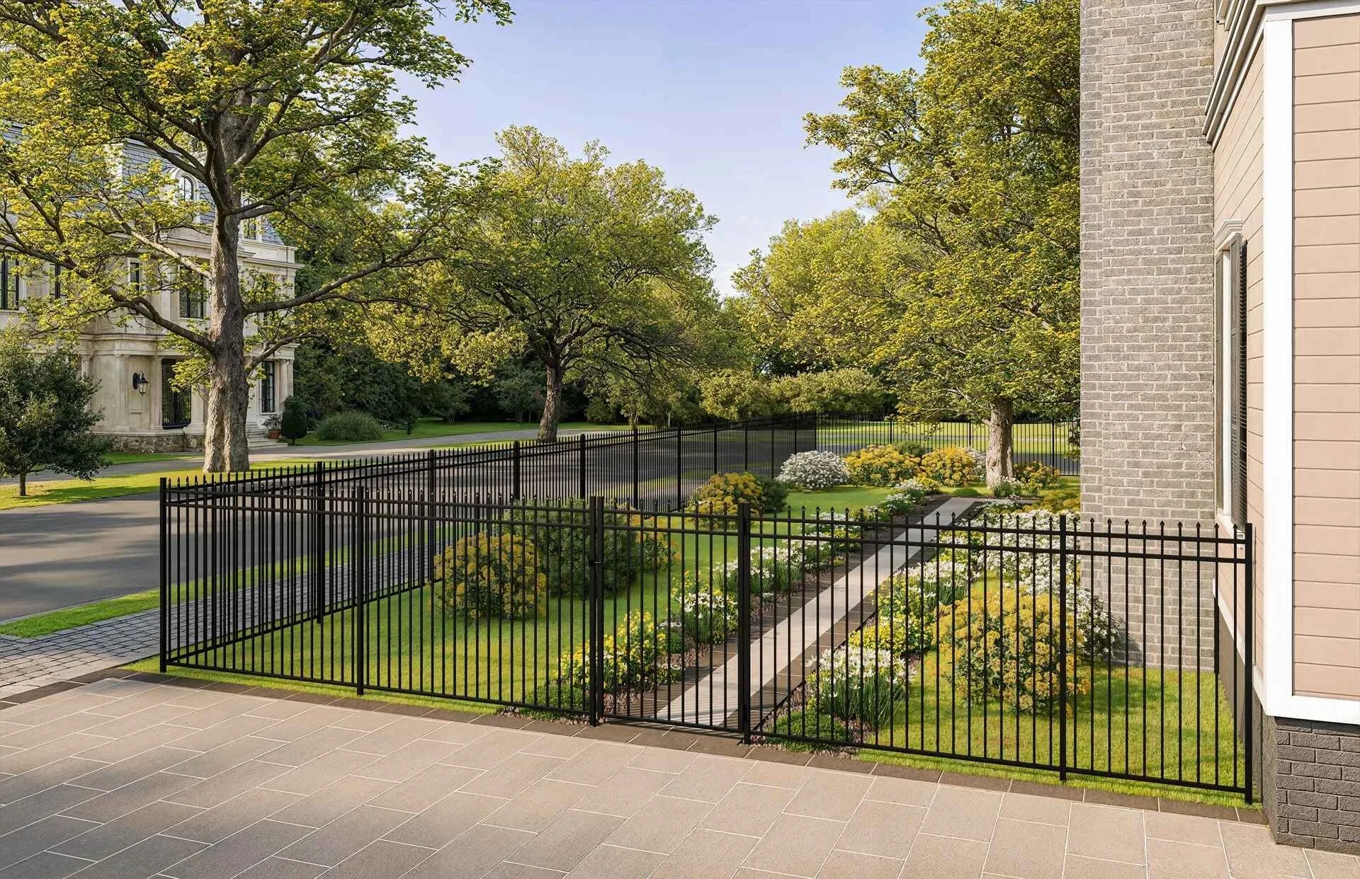 Aluminum Fence Mendham, Tewksbury NJ - Aluminum Fence Installation New ...