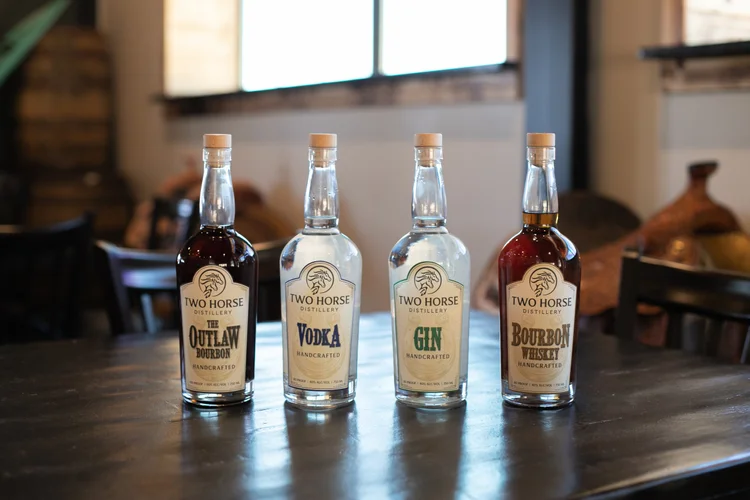Food & Drinks — Two Horse Distillery