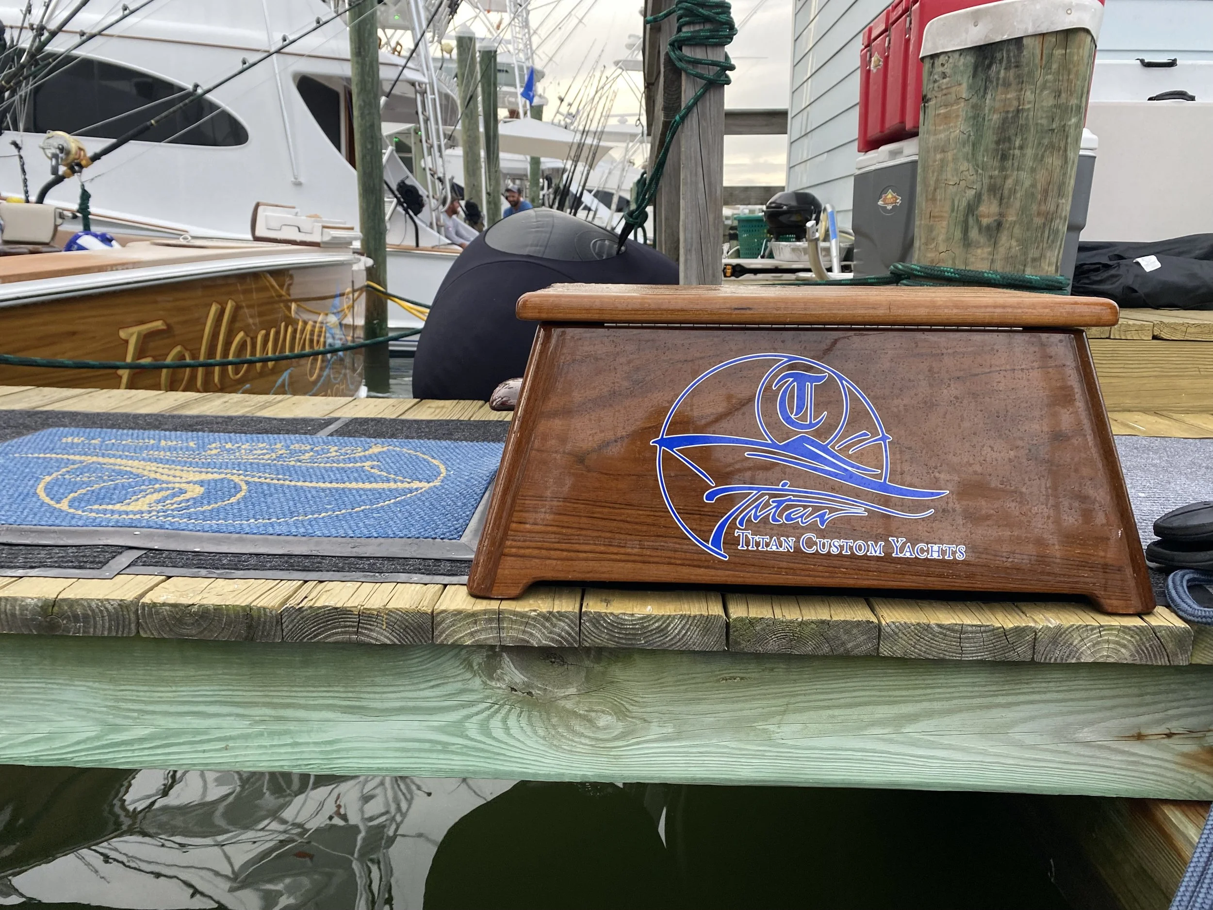 Step Boxes & Boarding Ladders — Release Marine