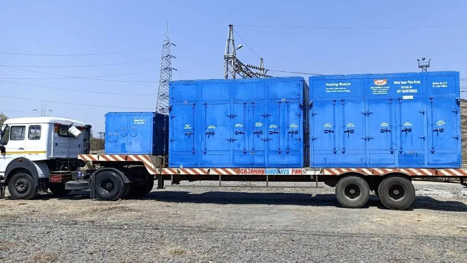 Mobile Vapour Phase Drying (MVPD) Plant — mahati