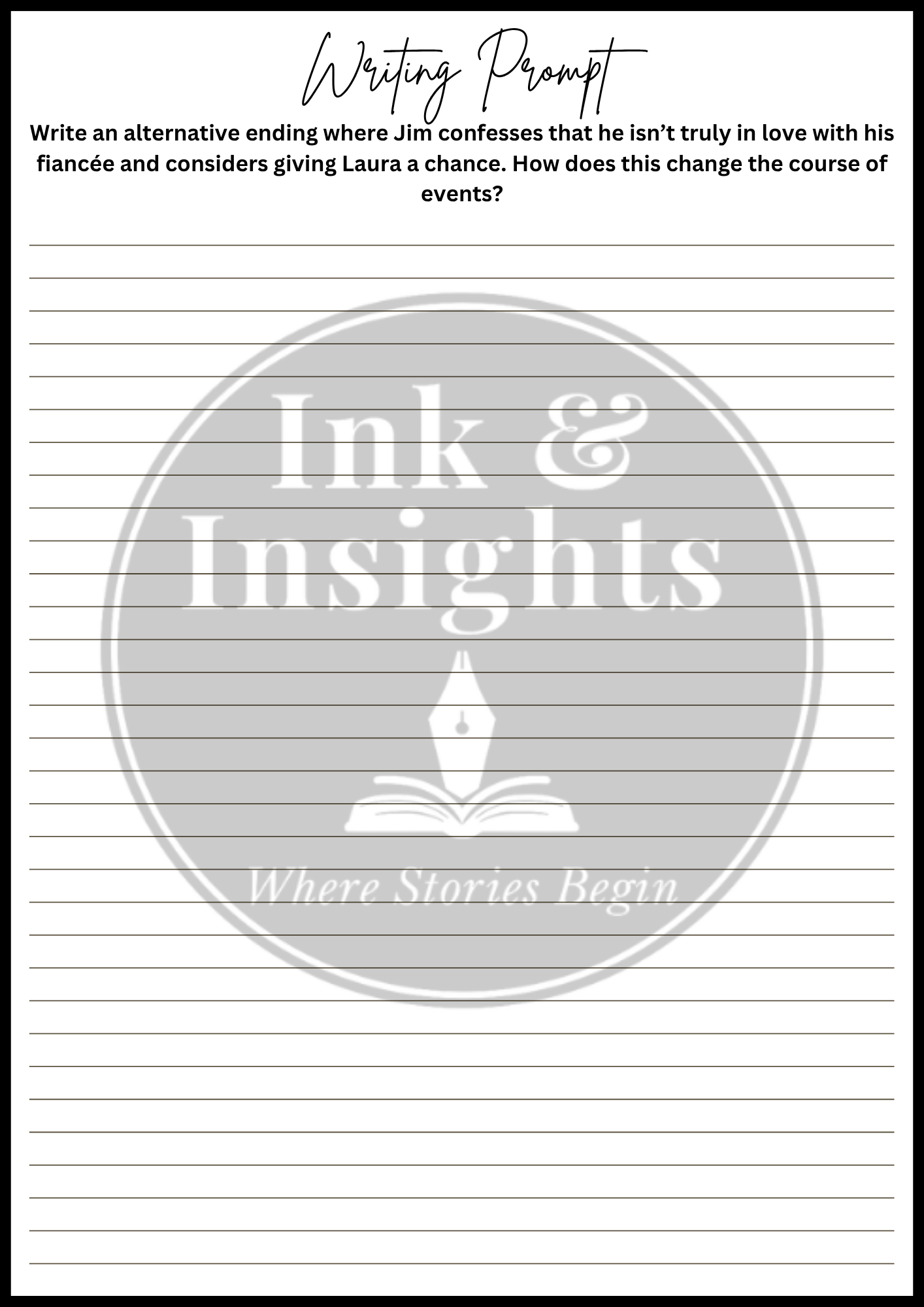 The Glass Menagerie Creative Writing Prompts — Ink & Insights