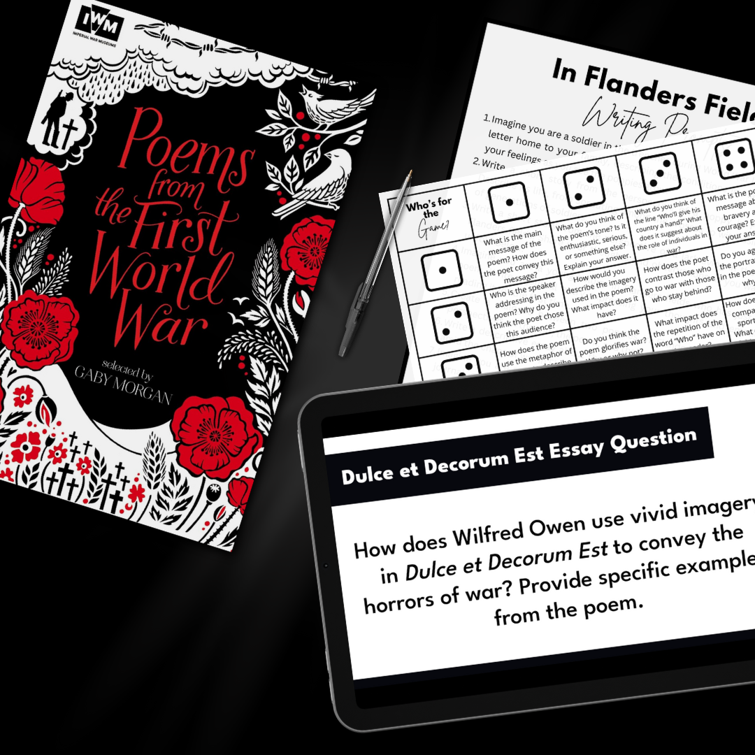 10 Best WWI Poems to Teach: Analysis, Activities, and Creative Ideas ...