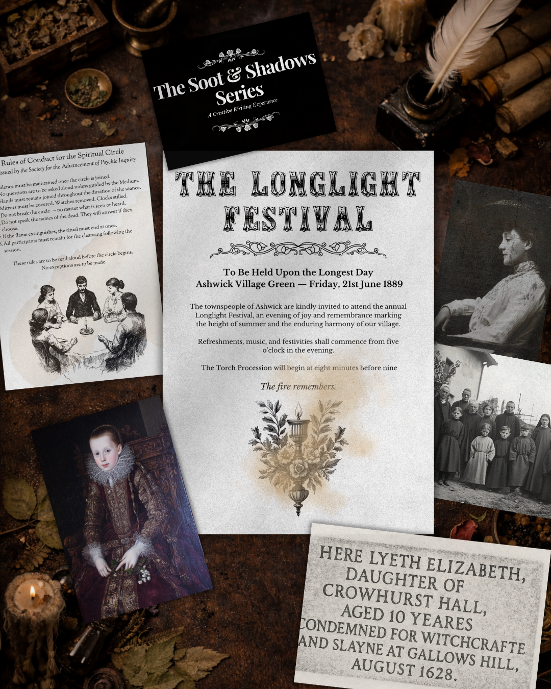 The Soot & Shadows Series︱Digital Download — Ink & Insights