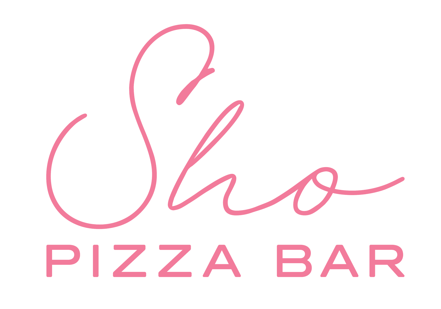 Menu — Sho Pizza Bar