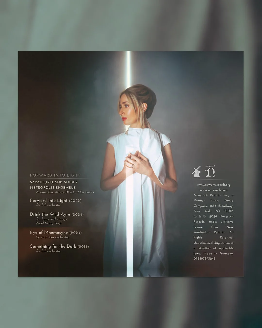 Sarah Kirkland Snider: Forward Into Light — Metropolis Ensemble