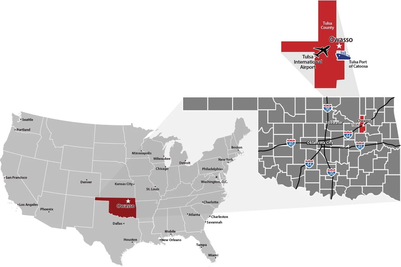 Maps & Charts — Choose Owasso | Owasso Economic Development