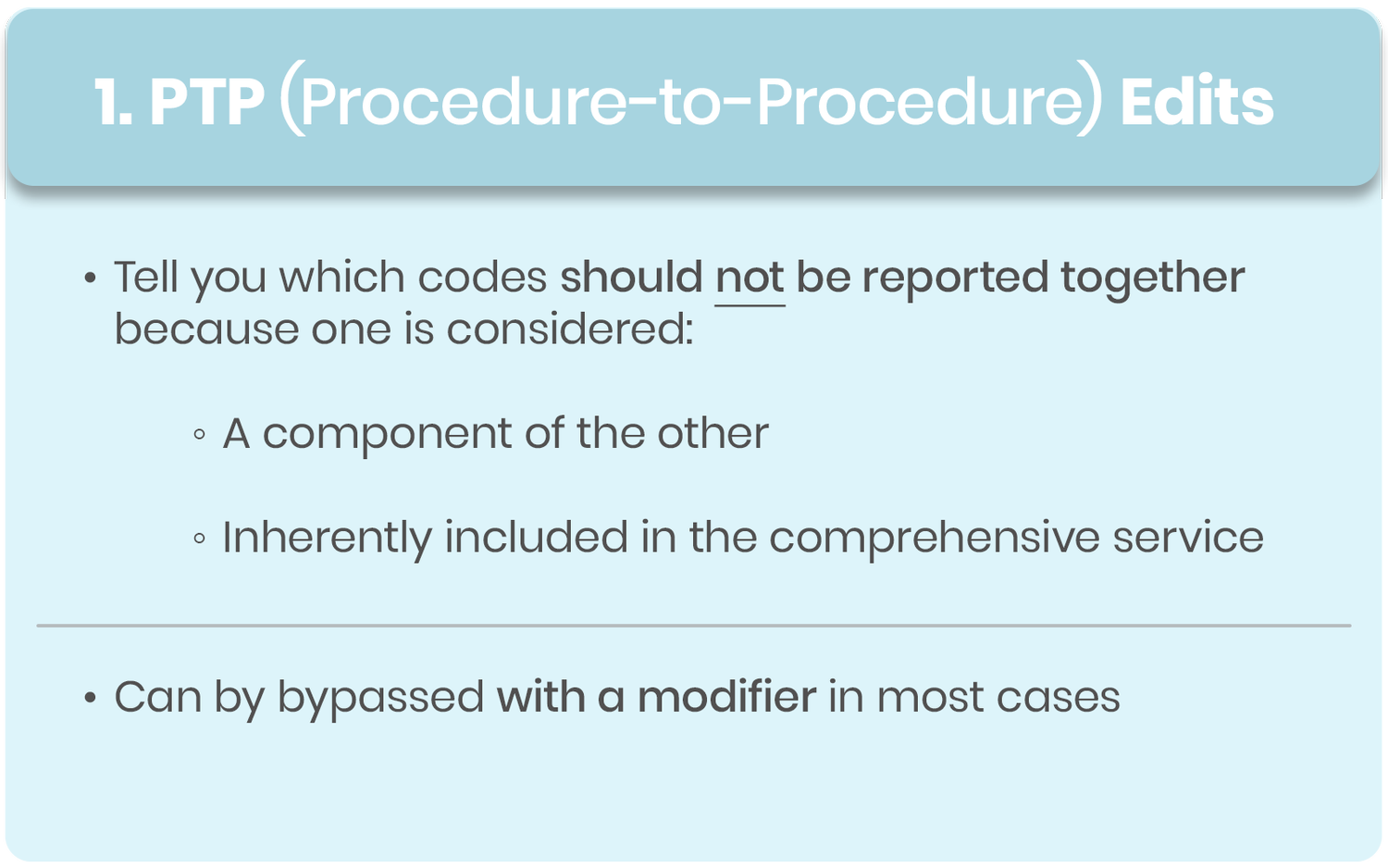 NCCI Edits — kaymedcoding