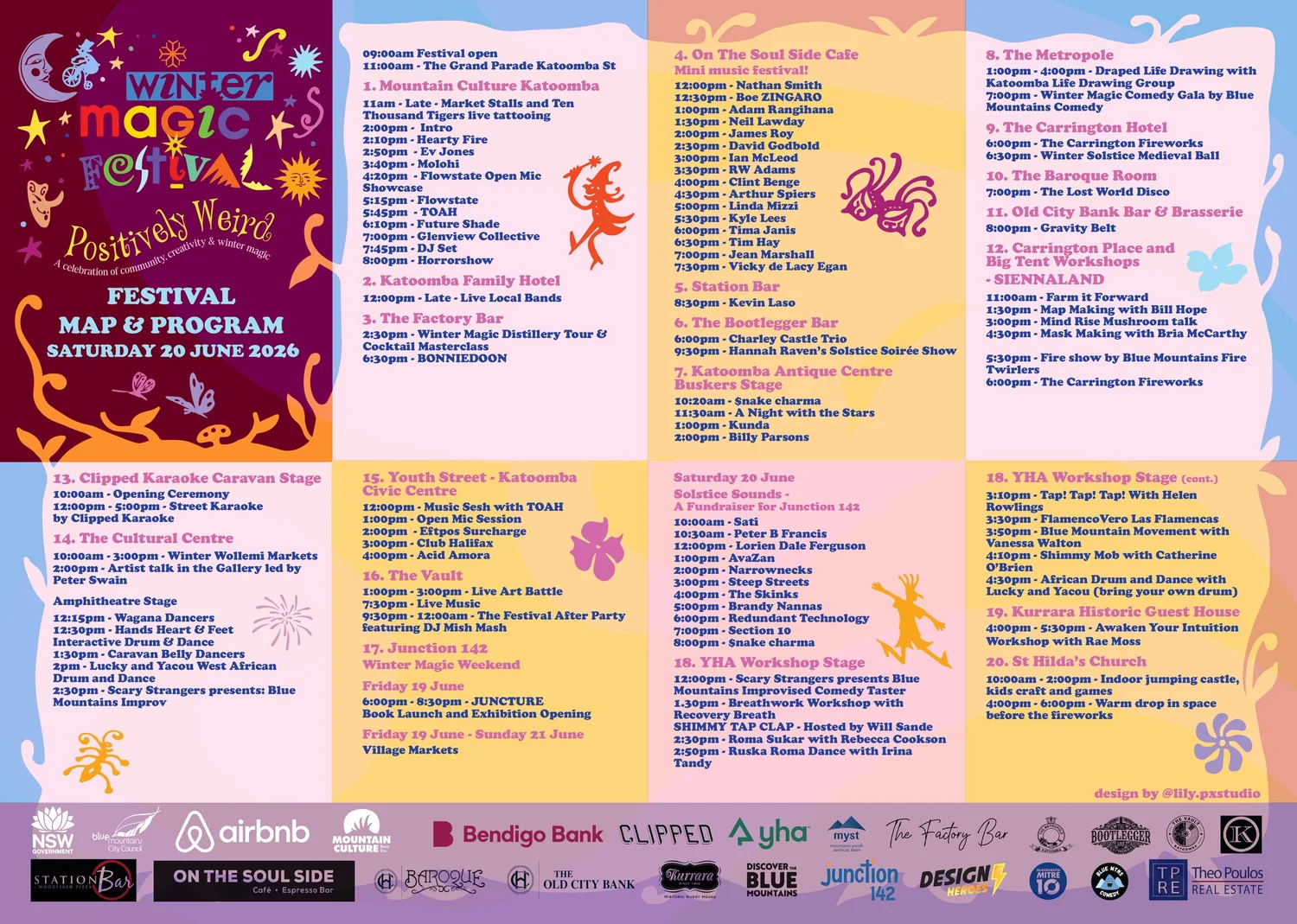 PROGRAM & MAP — Winter Magic Fesitval