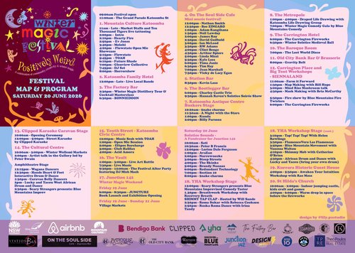 PROGRAM & MAP — Winter Magic Fesitval