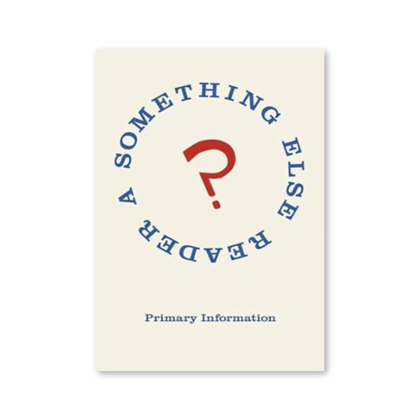 A Something Else Reader — Re:Voir