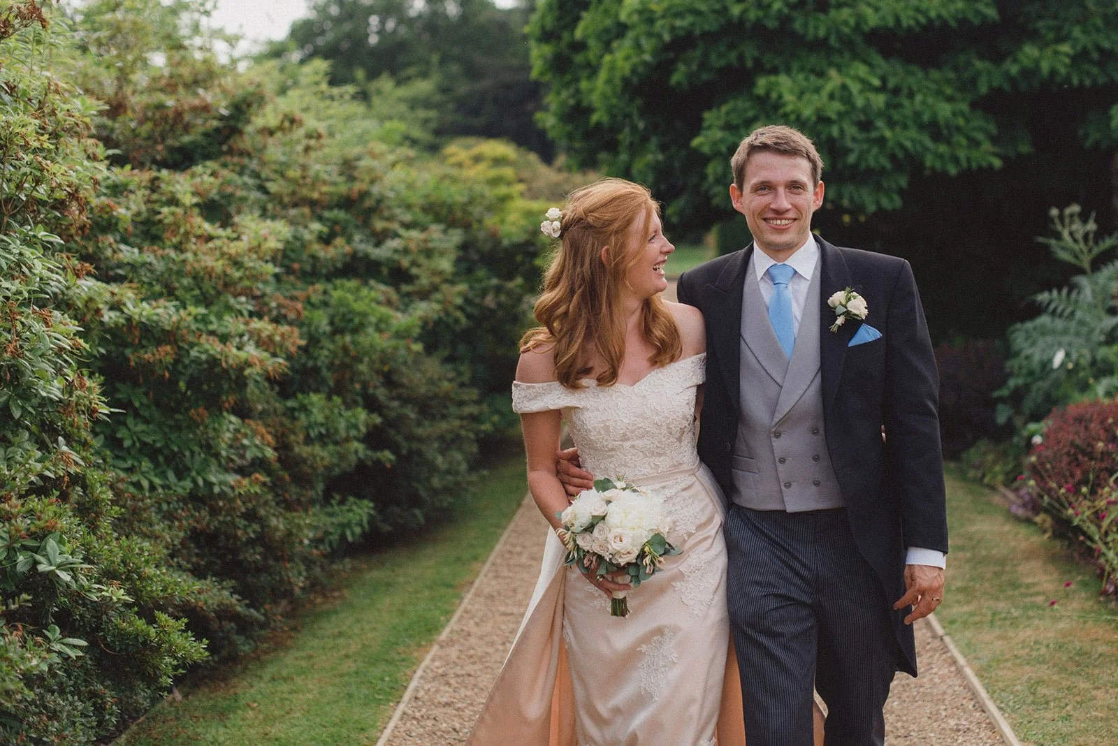 Lace and Silk Wedding Dresses - Caroline Arthur Bespoke Wedding Dress ...