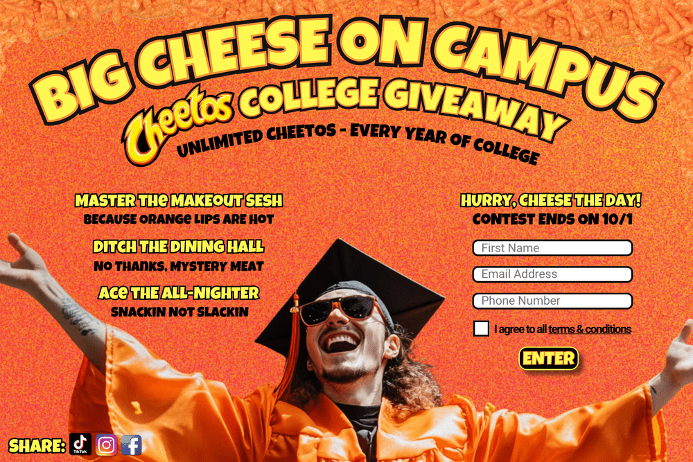 CHEETOS LANDING PAGE (SPEC) — Big Brow Creative