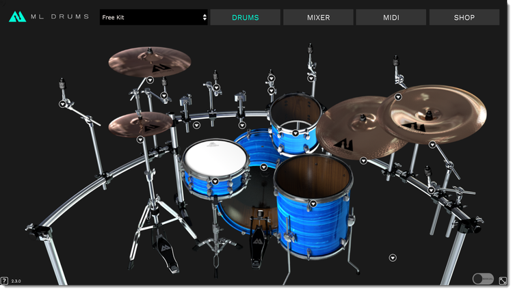 The Best: Free Virtual Drums (ML Drums) — After11Audio