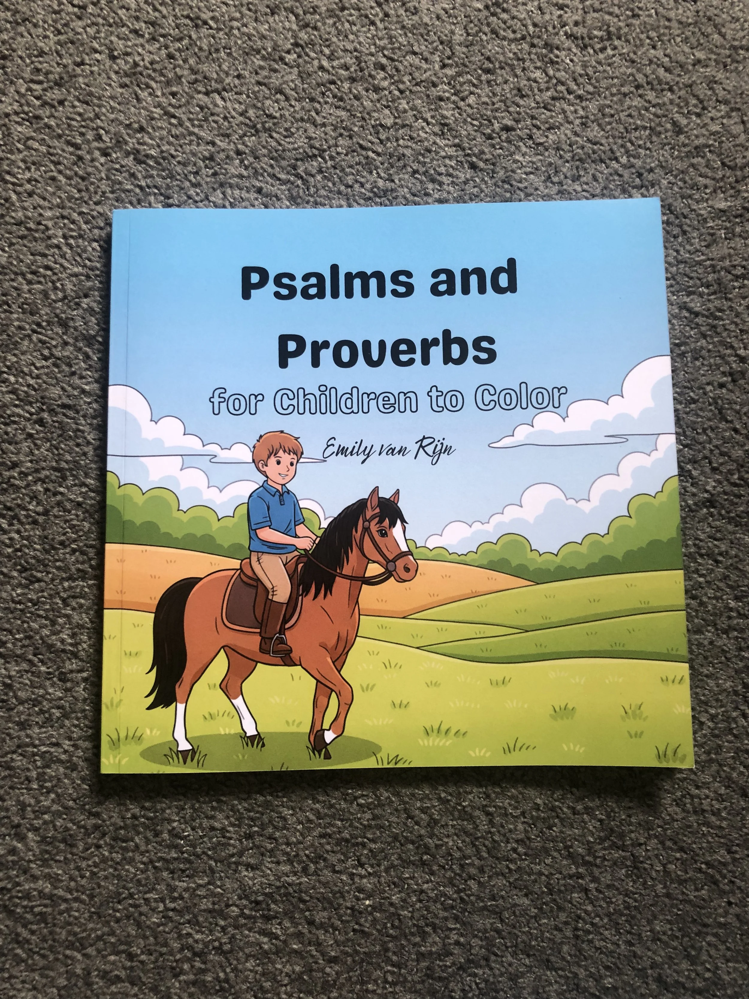 Psalms and Proverbs for Children to Color (Coloring Book) — Good ...