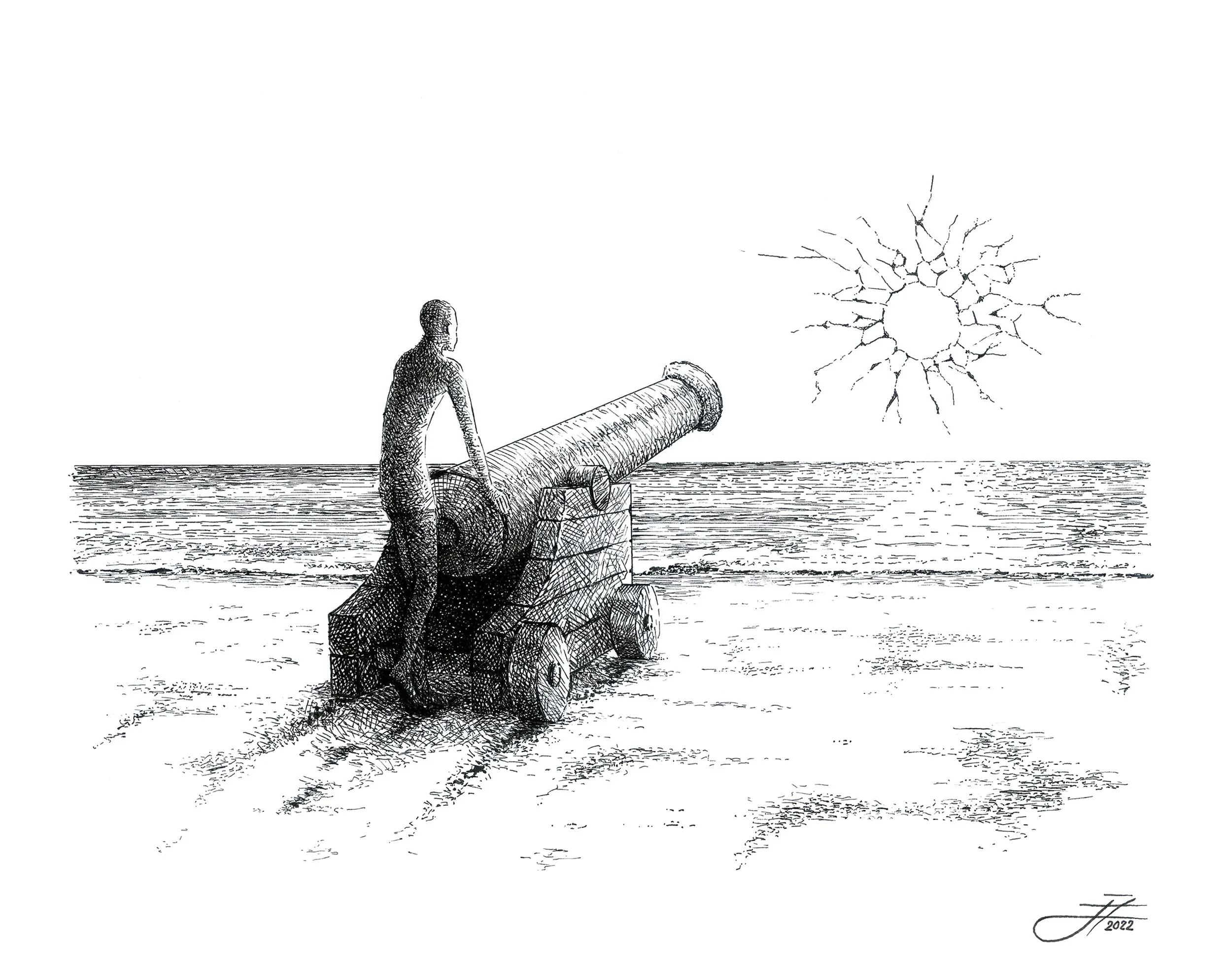 The Conqueror (Drawing) — Jorge Cruz - Fine Art