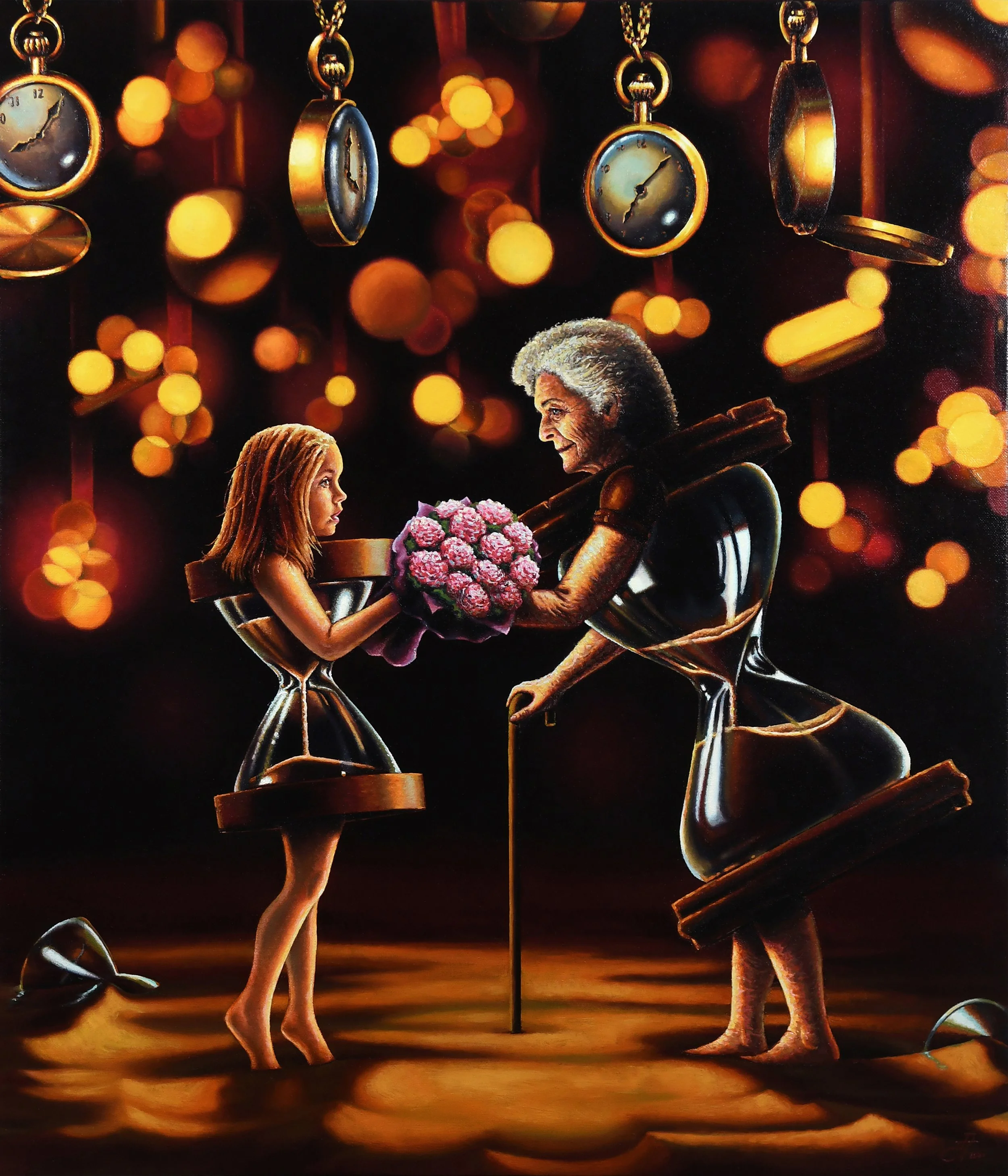 A Sign of the Times (Oil Painting) — Jorge Cruz - Fine Art