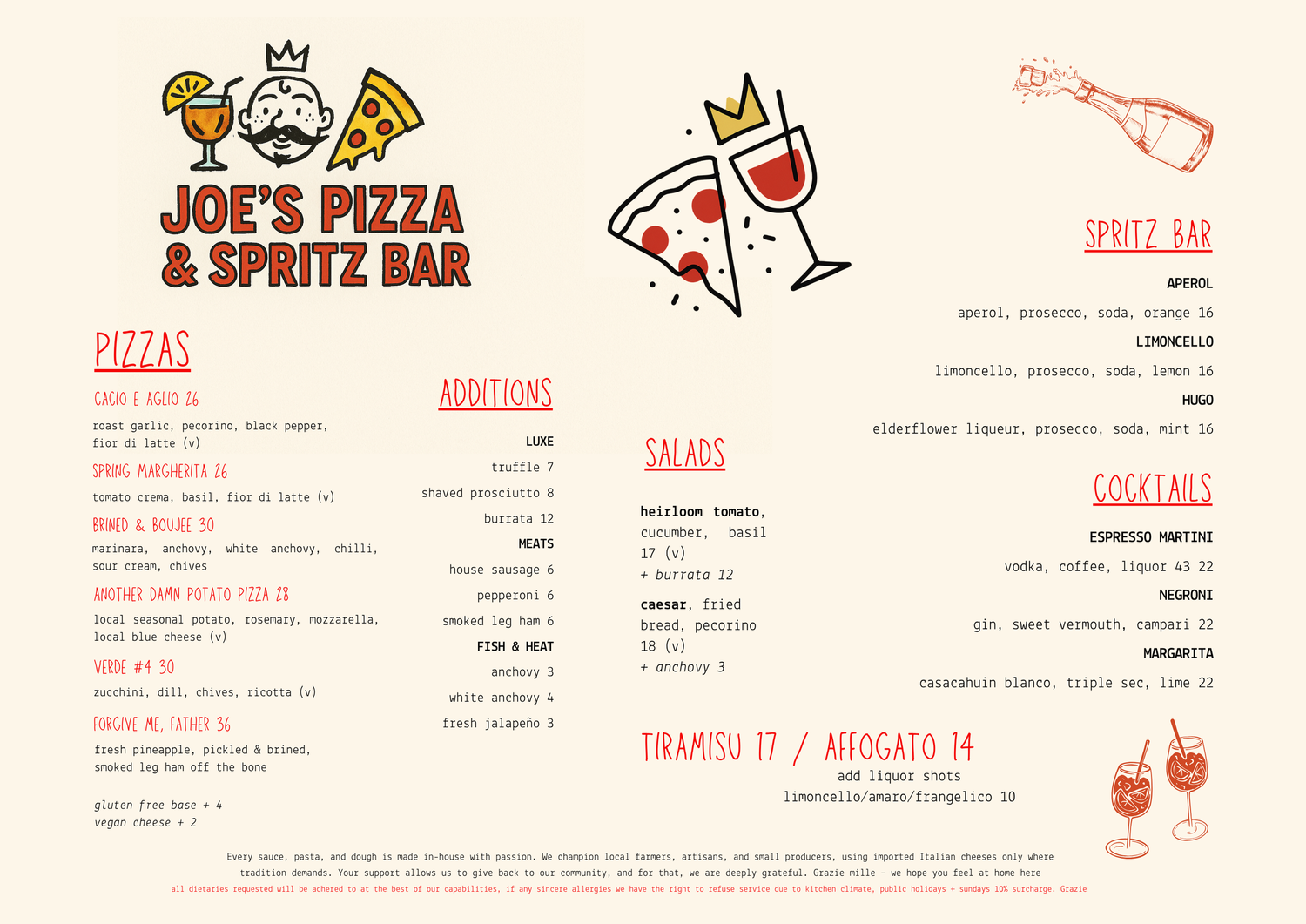 Joe's at Sabella