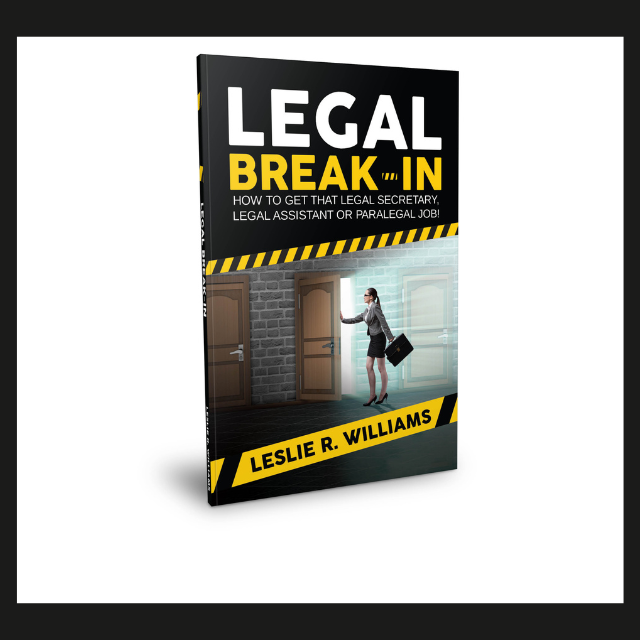 Legal BreakIn Book — Leslie Sansone Williams