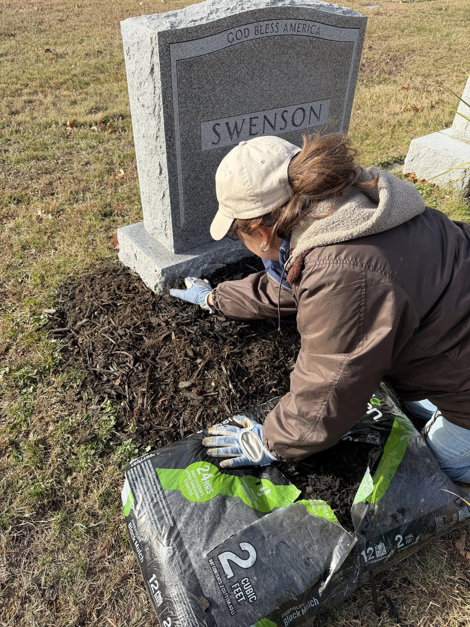 How I Spend My “Day Off” — Grave Tending Solutions