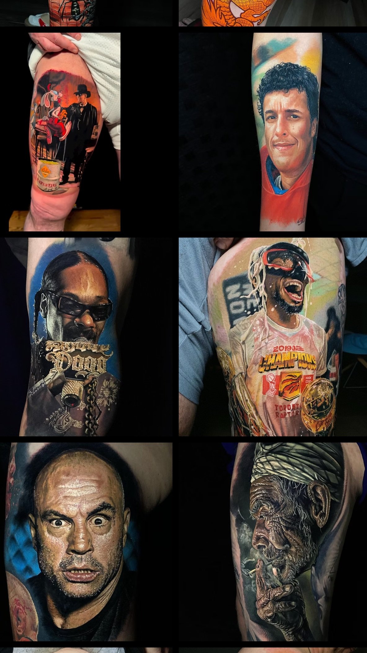 STEVE BUTCHER TATTOOS