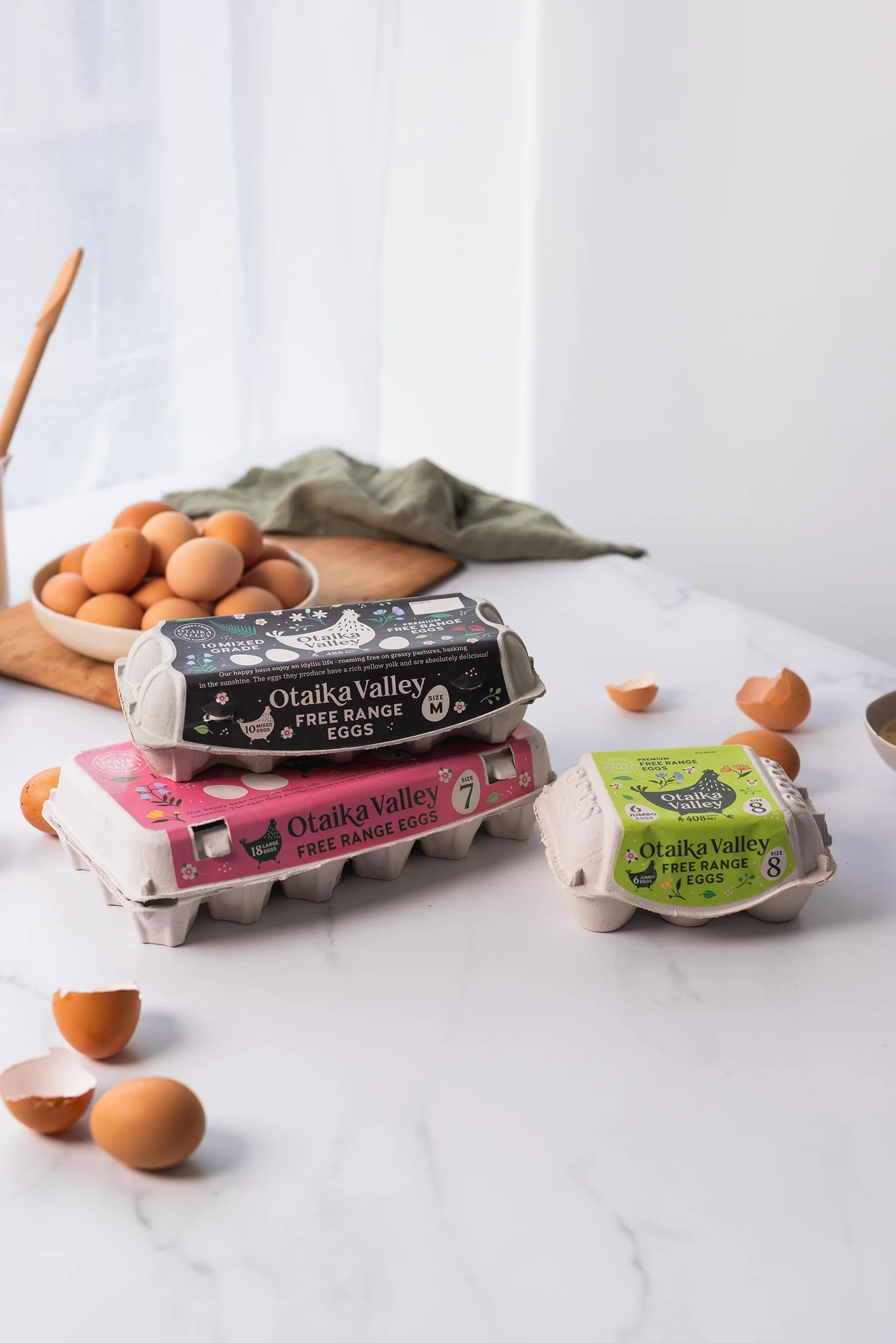 Otaika Valley Free Range Eggs - New Zealand