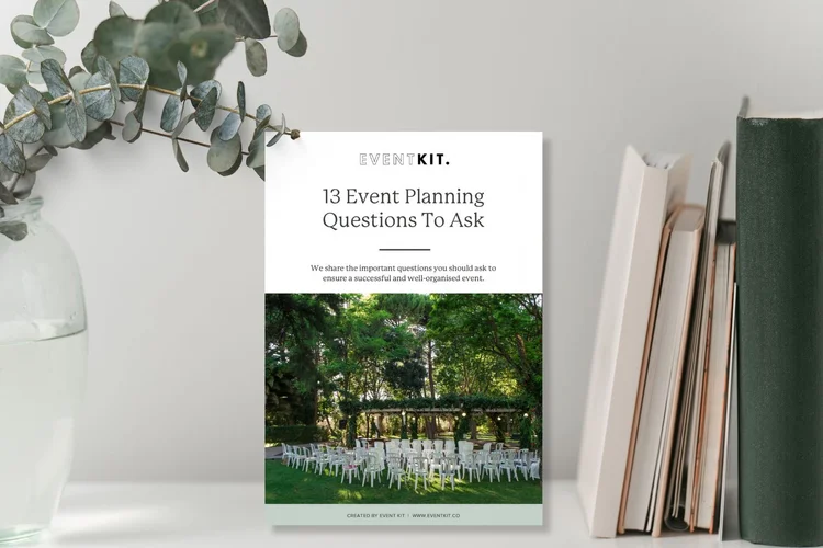 Event Kit | Free Event Planning Guide: 13 Strategic Questions