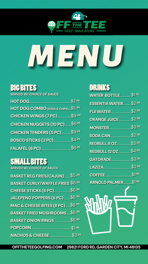Food — OFF THE TEE