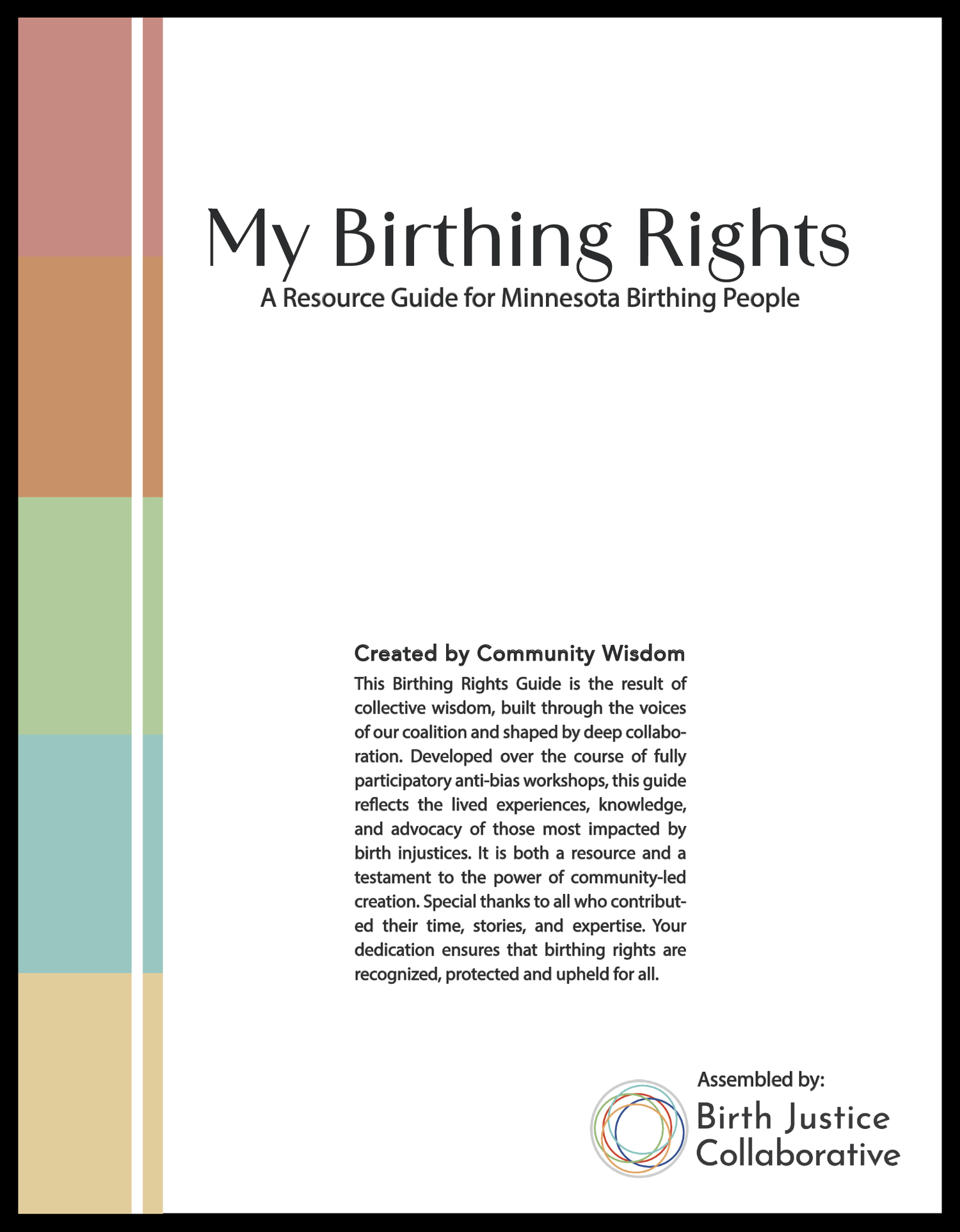 BJC - Birthing Bill of Rights — Birth Justice Collaborative