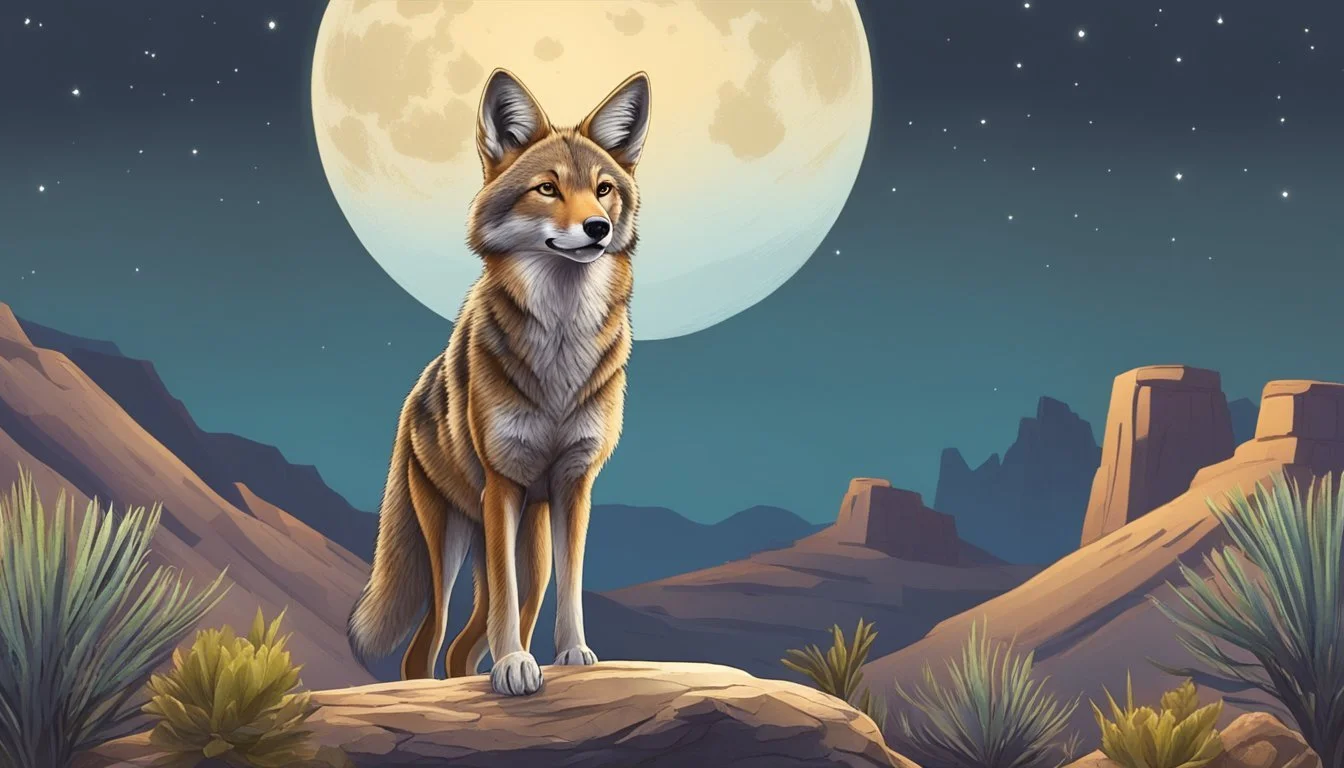 The Coyote in Native American Folklore: Trickster Tales & Cultural Meaning