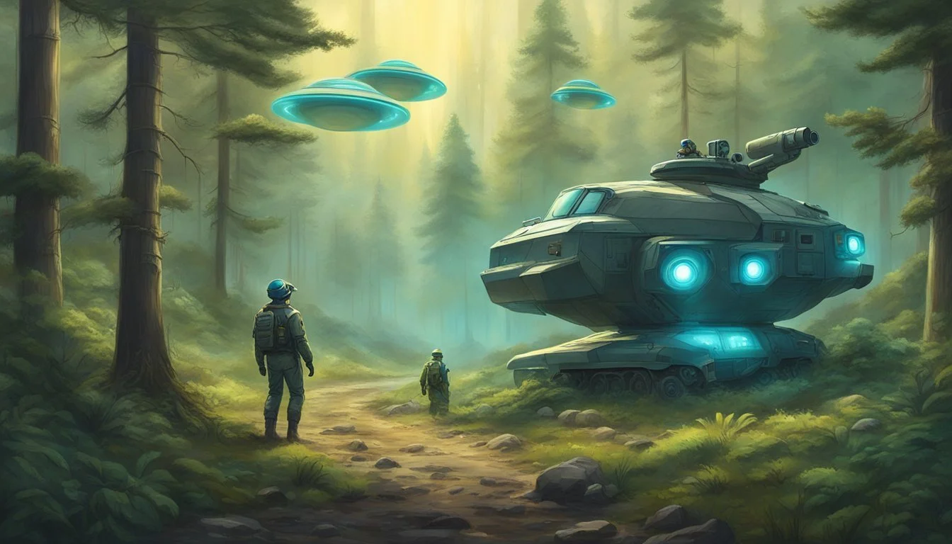 Cisco Grove UFO Incident: Don Shrum's Encounter with Aliens and Robots ...