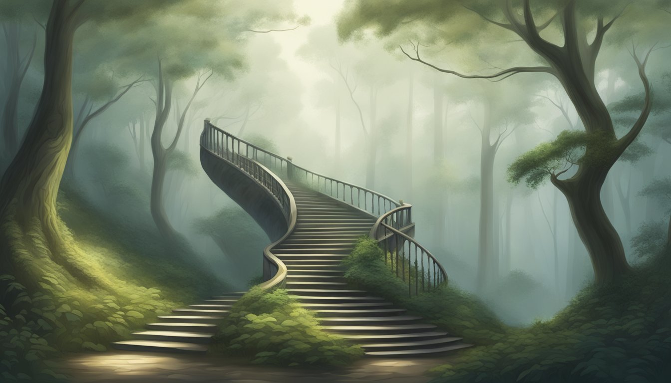 The Legend of the Mysterious Stairs in the Woods: Explained & Debunked