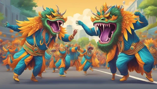 The Nian Beast: The Terrifying Legend Behind Chinese New Year Traditions
