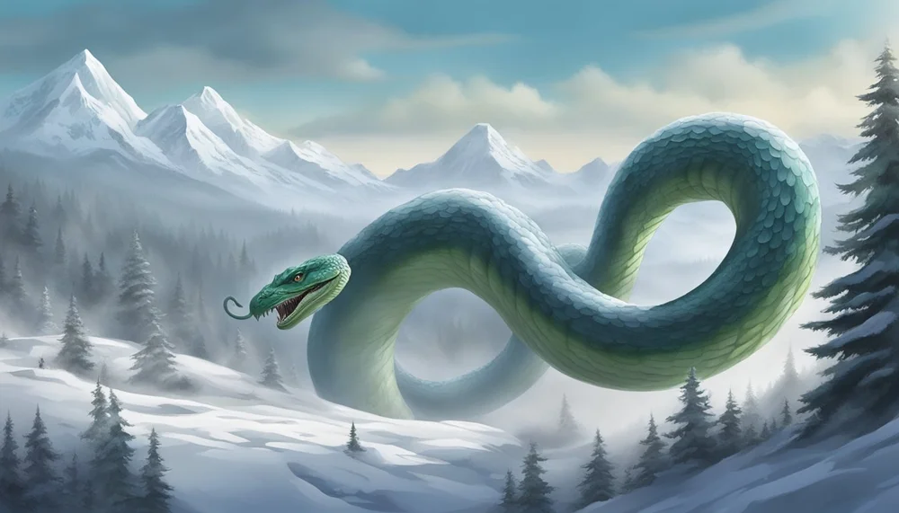 The Tatzelwurm: Legendary Alpine Cryptid Sightings & Their Historical ...