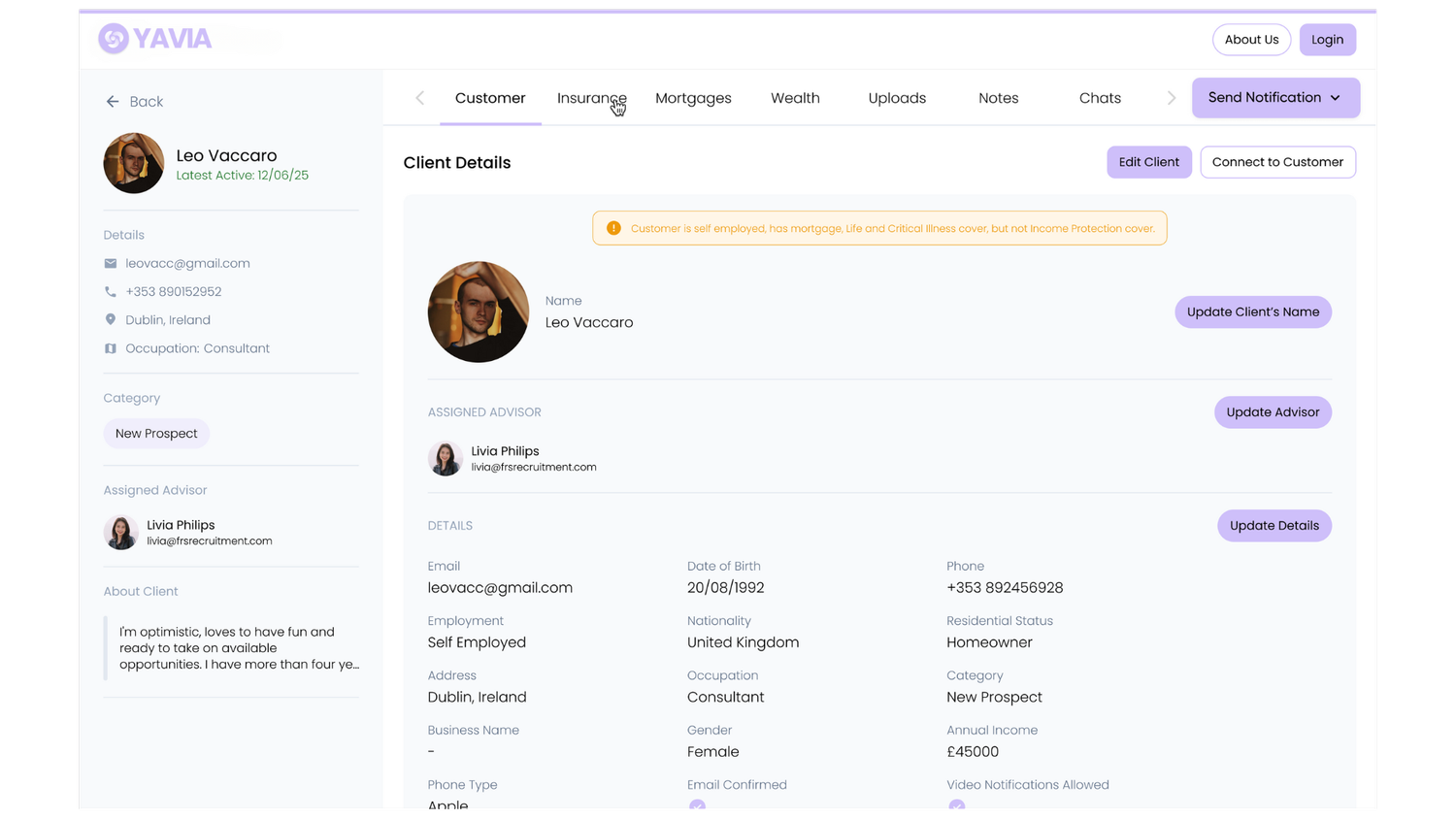 Yavia Protection — YAVIA
