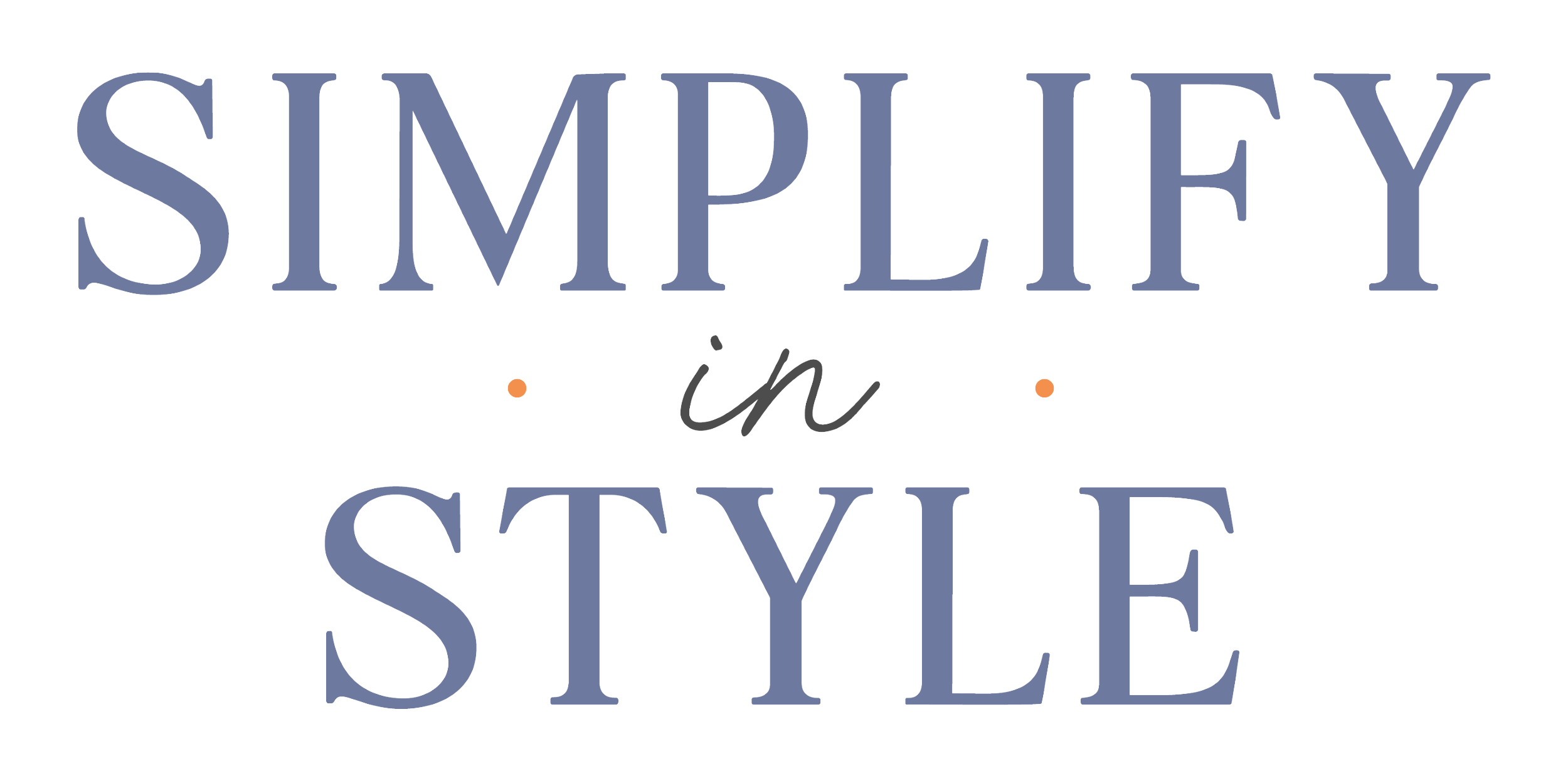 Portfolio — SIMPLIFY IN STYLE
