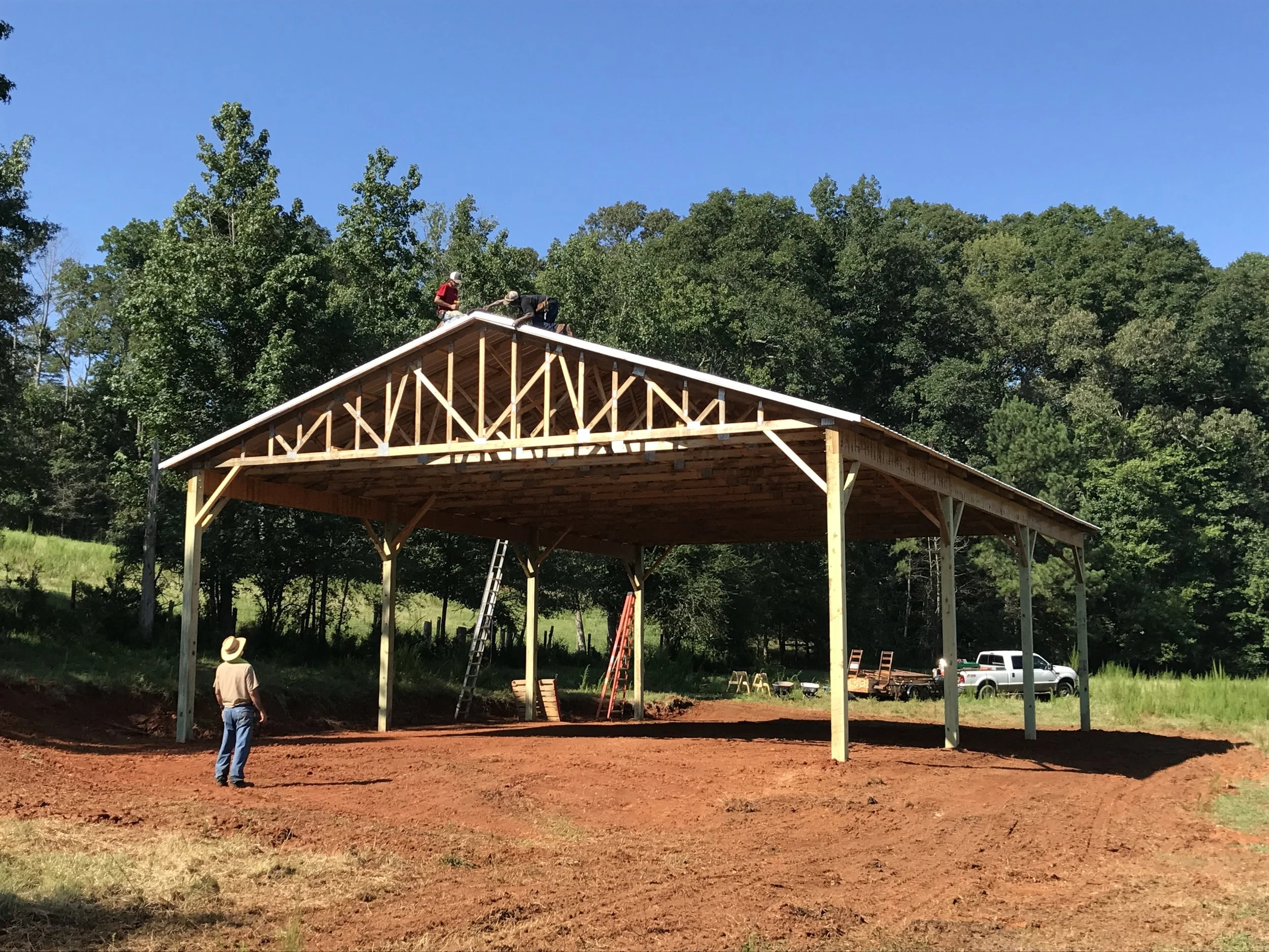 Open Pole Barn Ideas