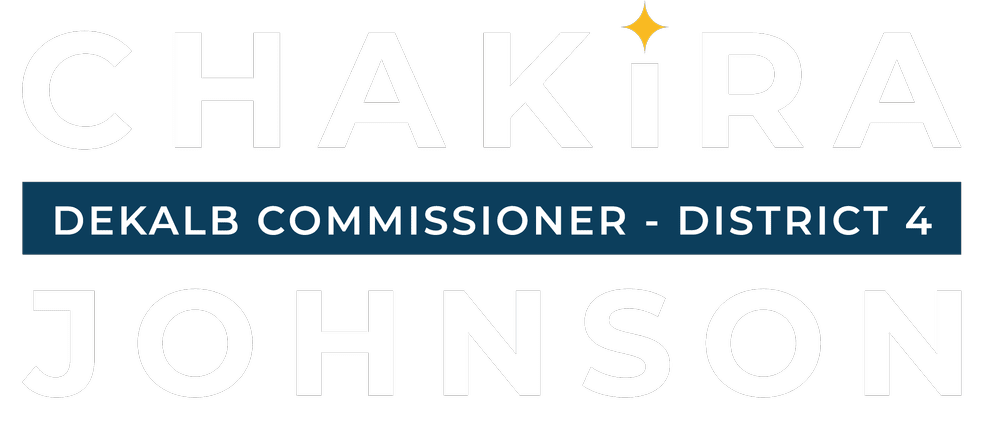 Commissioner Chakira Johnson - DeKalb County Commission District 4 ...